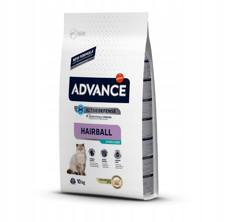 ADVANCE Hairball Sterilized 10 kg | Fera.sk