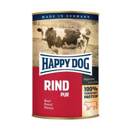 HAPPY DOG Konzerva pre psa - hovädzie (hovädzie čisté ) 800g - cena a ...