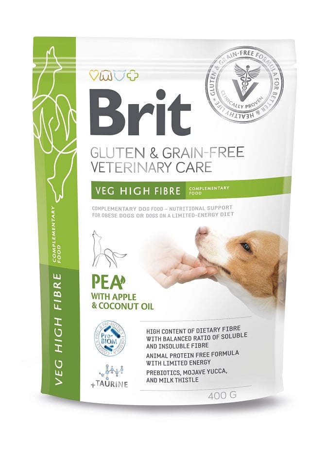 BRIT Veterinary Care Gluten and Grain Free Veg High Fibre 400g ...