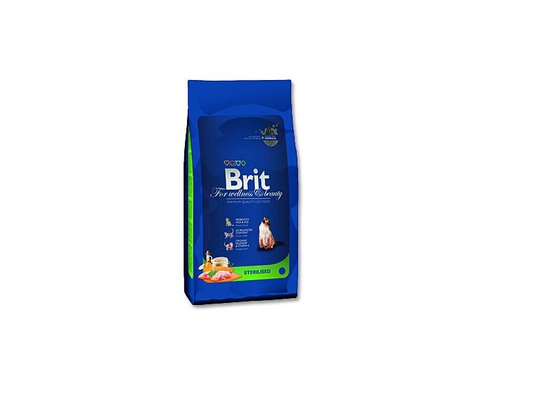 Krmivá pre mačky BRIT Premium Cat Sterilised 300g - ceny a recenzie - BRIT
