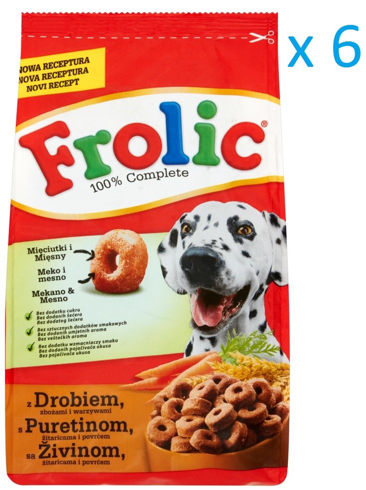 FROLIC Drób i warzywa i zboża 10+2 kg GRATIS - cena a recenzie - FROLIC ...