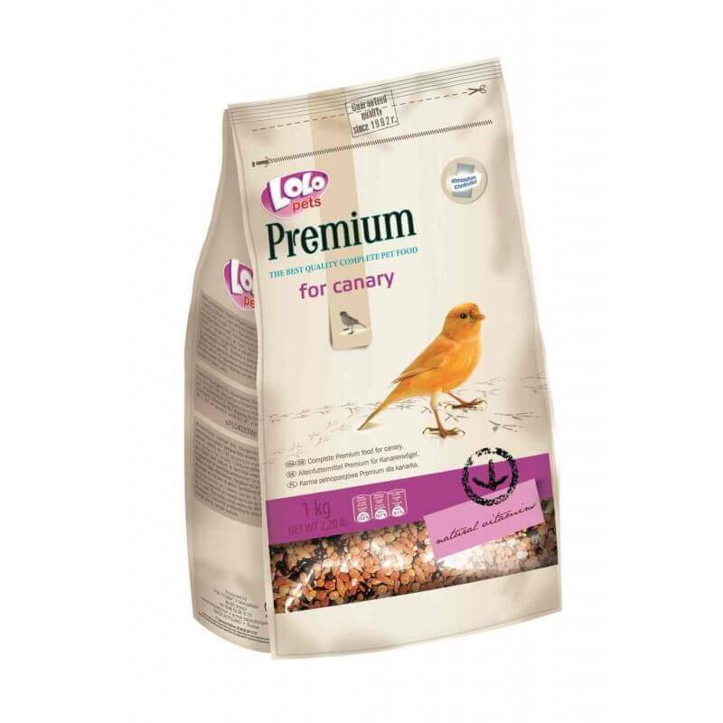 Lolo PETS Premium Kanárik 1 kg - cena a recenzie - LOLO PETS - FERA.SK